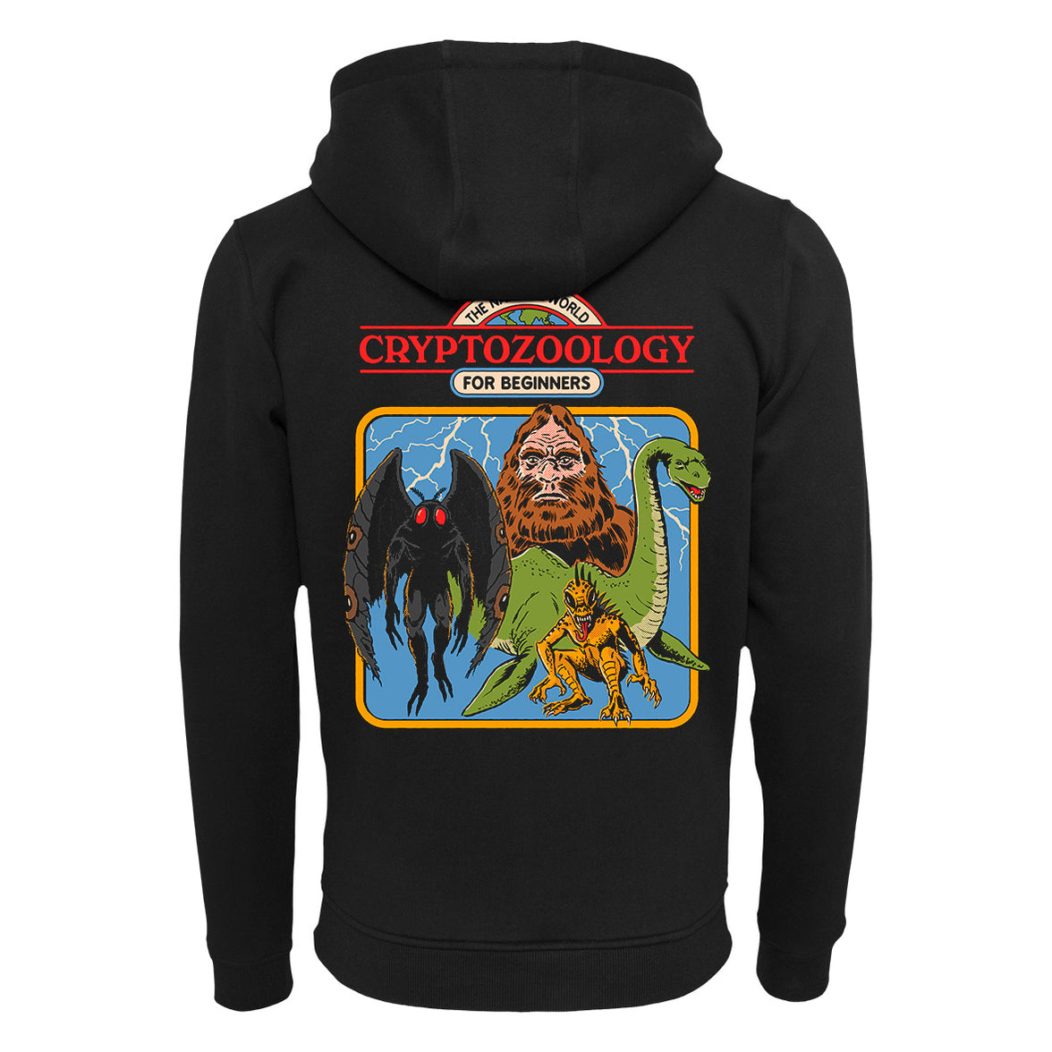 Steven Rhodes - Cryptozoology for Beginners - Zip Hoodie — Steven Rhodes Shop