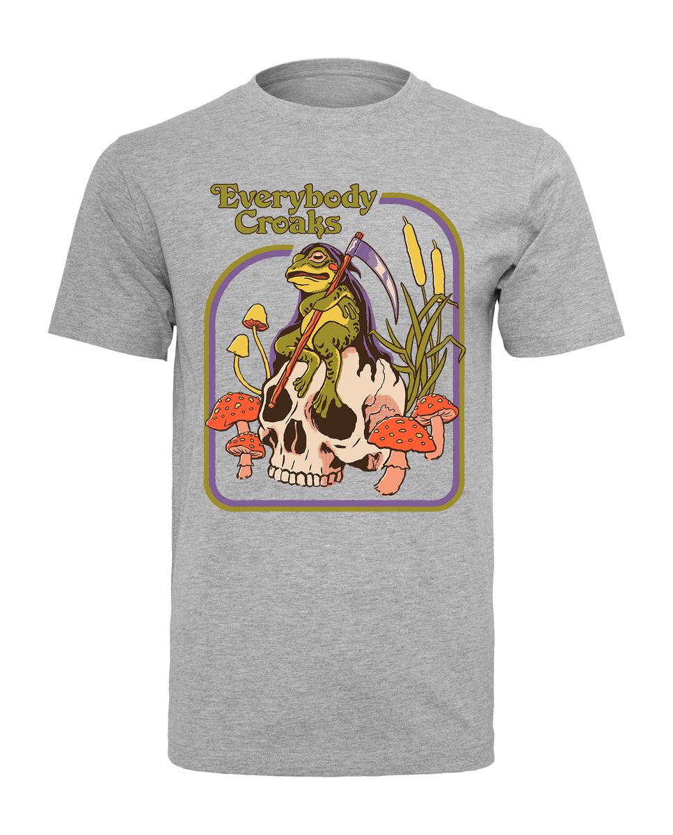 Steven Rhodes - Everybody Croaks - T-Shirt — Steven Rhodes Shop